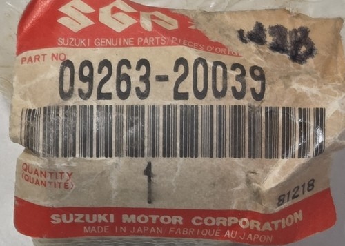 1 NEW Genuine Suzuki RM125 89-91/RM250 86-88 Swing Arm Bearing OEM ...