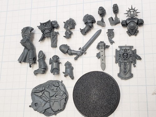 Warhammer 40k Ultramarines Bits Wardens of Ultramar Veteran Sergeant ...