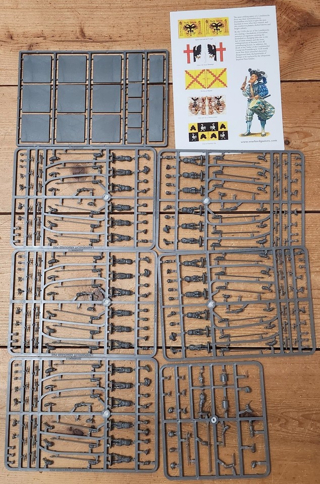 Landsknecht Pikemen Indian Wars 1494-1559 28mm Figures Pike & Shotte ...