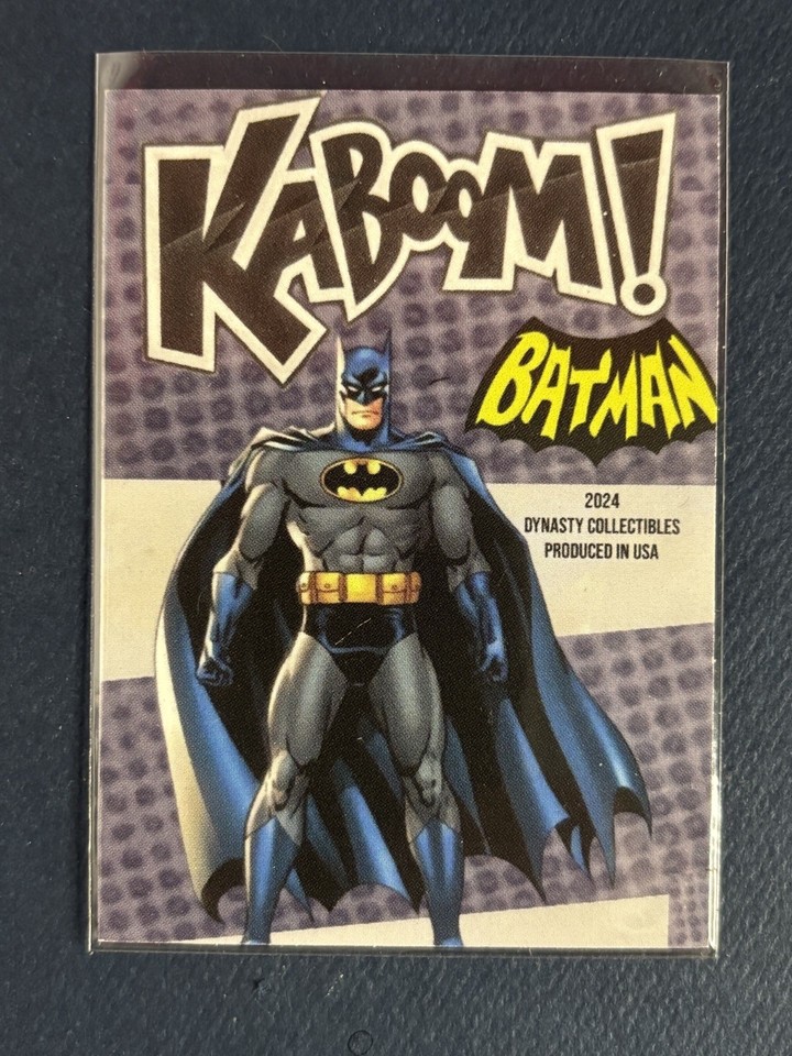 2024 Dynasty Collection - Holo - Disco - Kaboom! Batman - Very Rare! | eBay