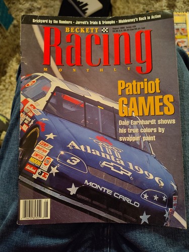 Beckett Racing Monthly Magazine August 1996 Issue #24 Vintage | eBay