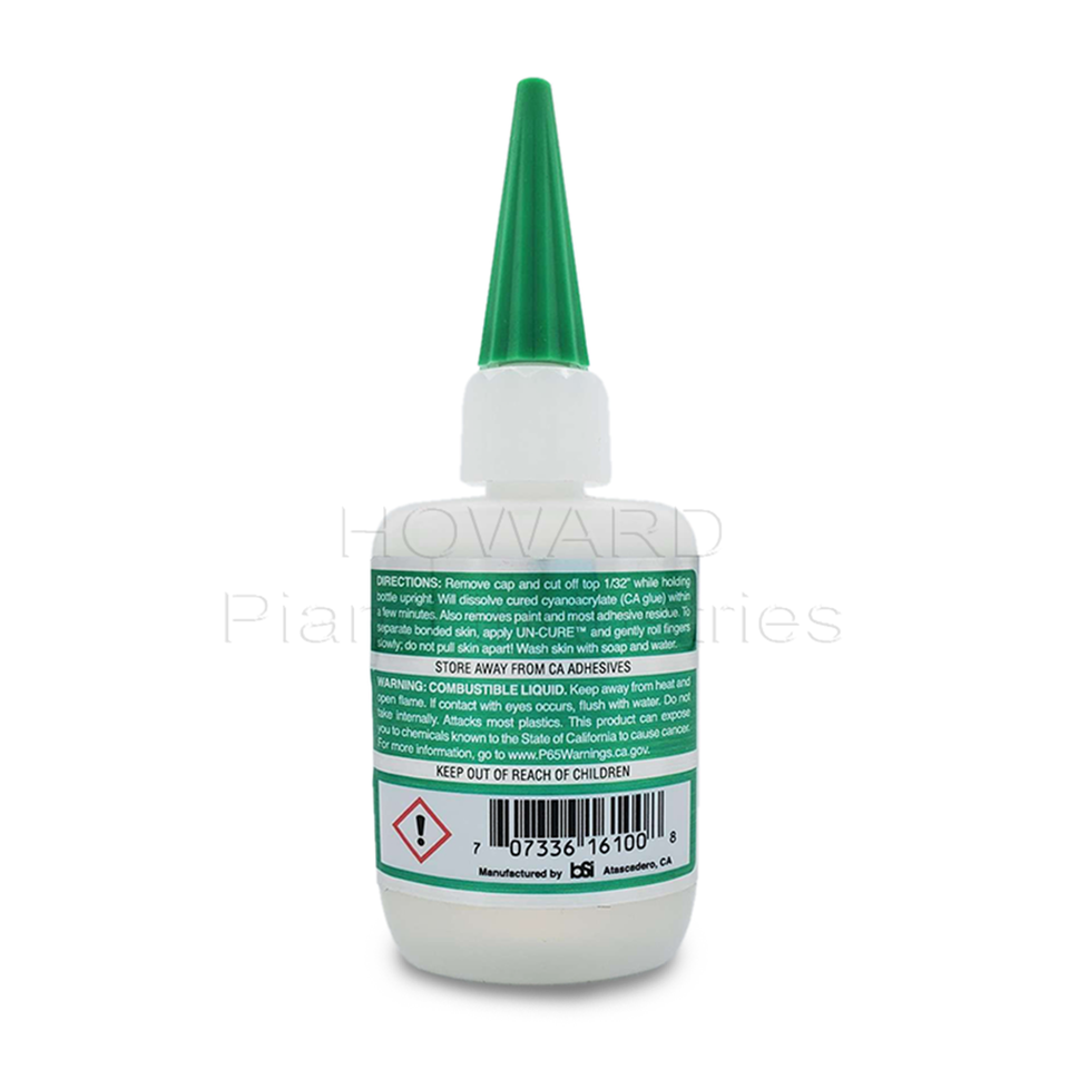 UN-CURE CA Glue Debonder Remover Softens And Dissolves CA Glues - 1 Oz ...