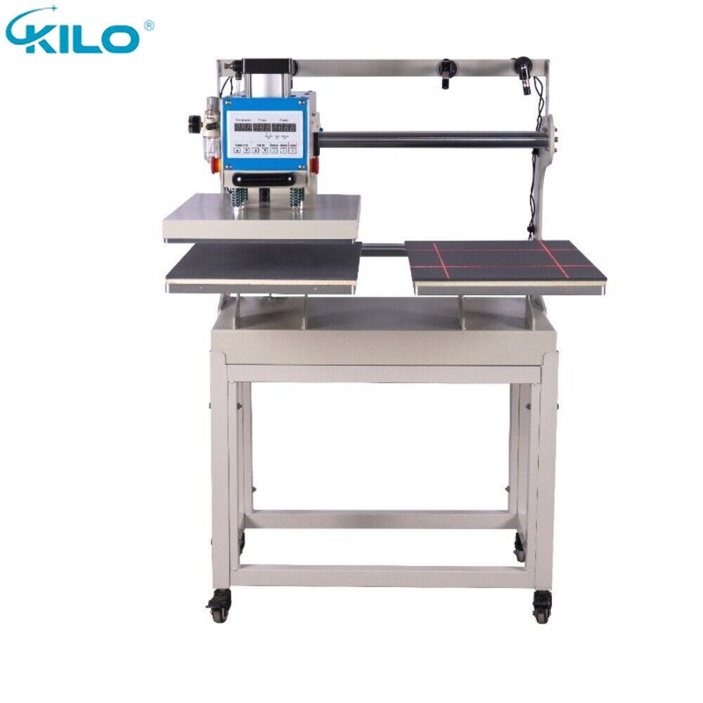 KILO 16x24 Pneumatic Up Slide Dual Platen Heat Press Machine LCD ...