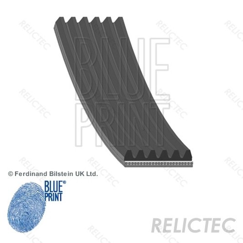 Multi V-Ribbed Belt Mitsubishi:L200 Triton 1340A040 1340A044 1340A085 ...