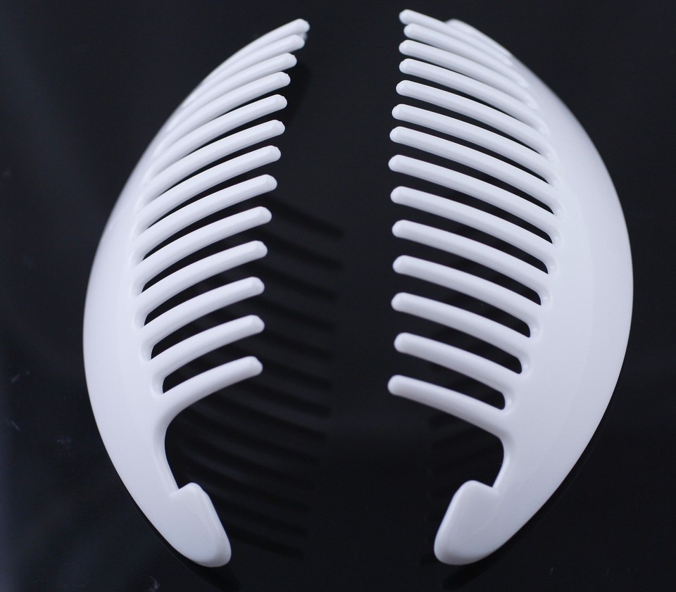 1 Set Extra Large Jumbo Banana Hair Comb Clip Interlocking Vintage Claw ...
