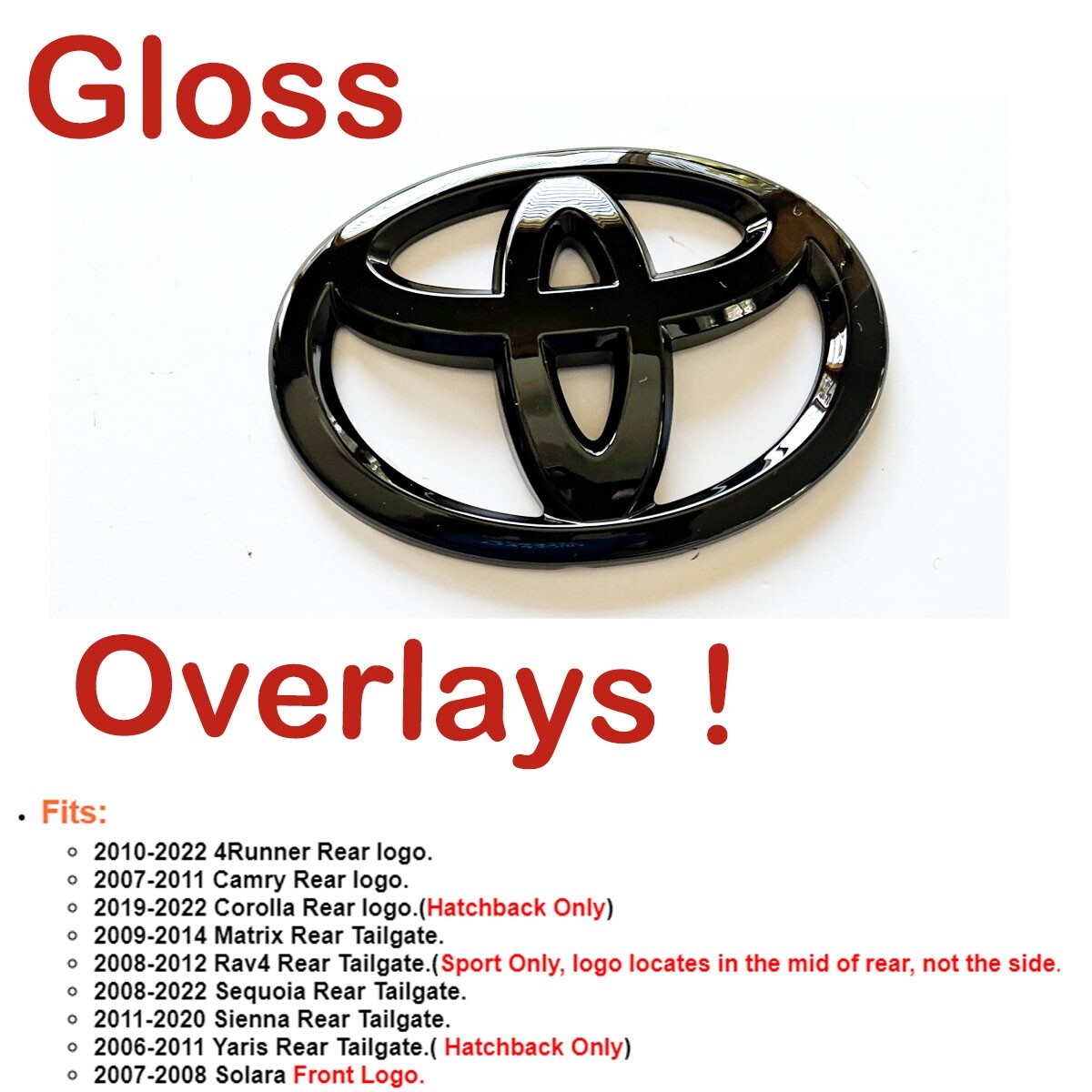 Custom Toyota Emblem Chrome Custom Car Emblem For Toyota Camry Car