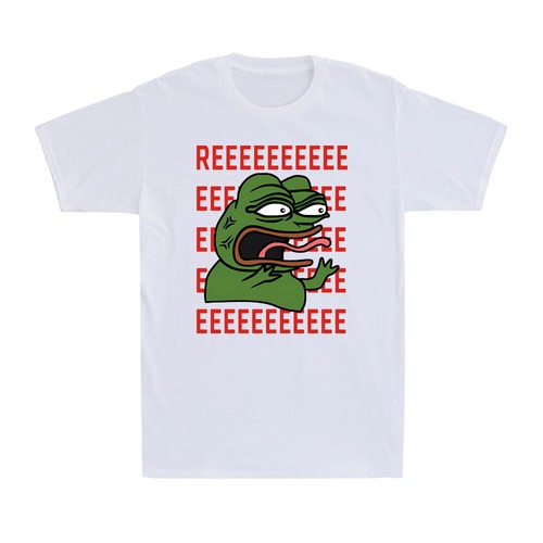 Pepe The Green Frog Animal Reeee Dank Meme Funny Novelty Gift Men's T ...