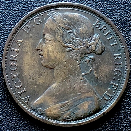 1862 PENNY-ONE PENNY COIN-1d BRITISH BRONZE COIN - QUEEN VICTORIA | eBay UK