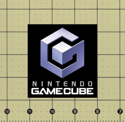 CUSTOM MADE COLLECTIBLE NINTENDO GAMECUBE LOGO MAGNET (3"x3¼") game ...