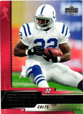 2005 UPPER DECK ESPN EDGERRIN JAMES FOOTBALL CARD #43 $0.99 VALUE BOX ...