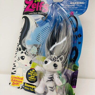 The Zelfs SNOWPHIE White Tiger Zelf LIMITED EDITION Ultra Rare Moose ...