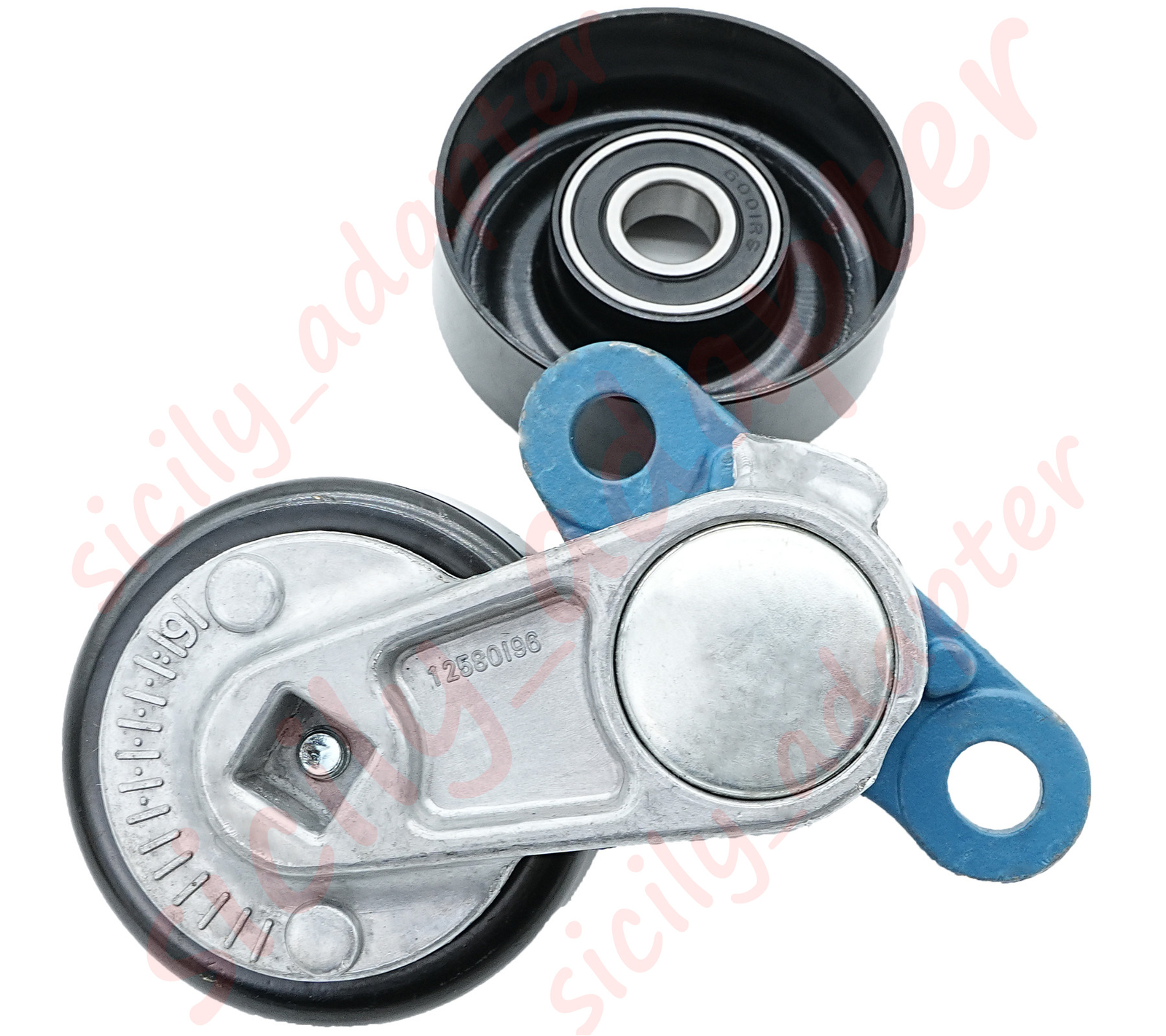 12580196 Accessory Belt Tensioner Kit 92.3" Belt Length For Chevy 1500 ...