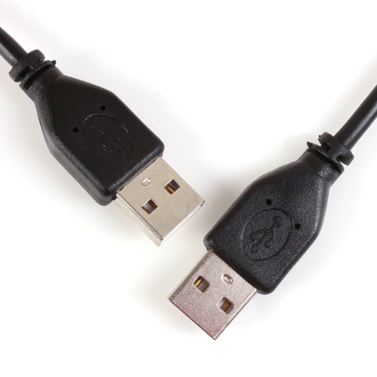 DOUBLE ENDED USB CABLE 1.8 METRES Type A PC Computer Device Connector ...