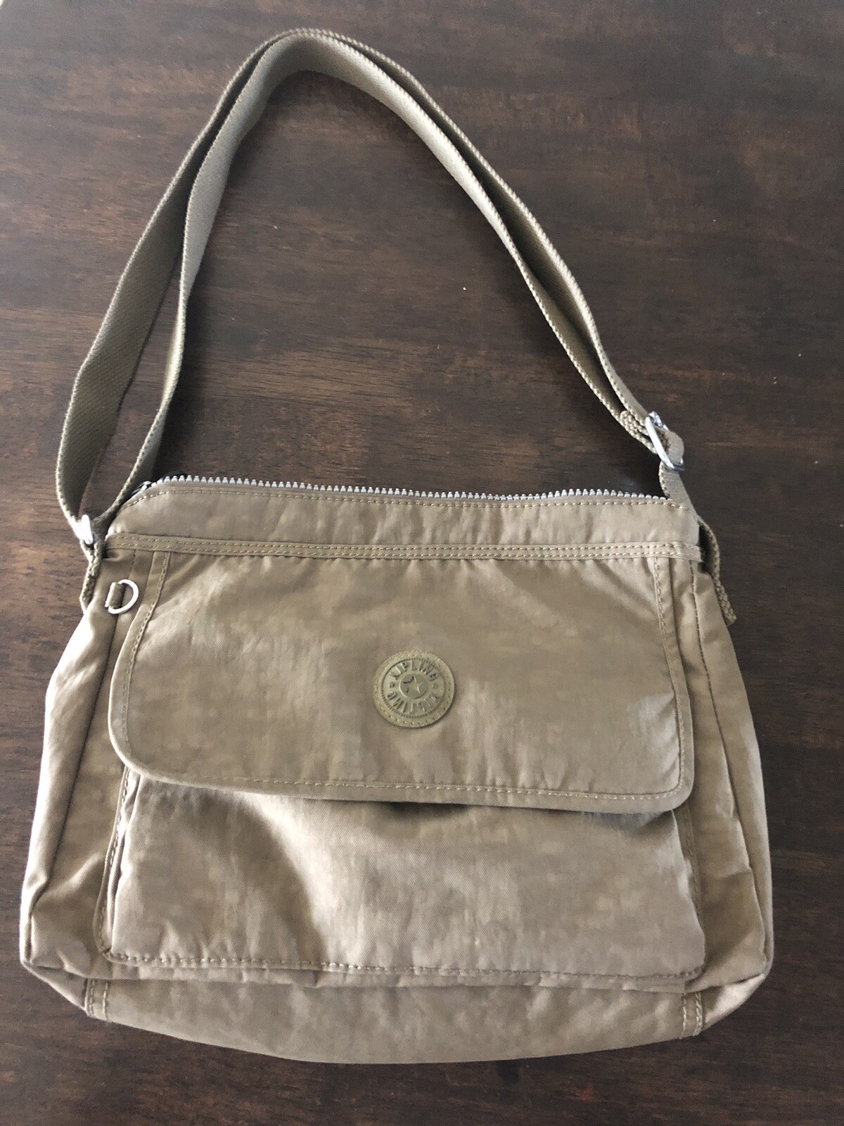 KIPLING OLIVE GREEN HAND BAG PURSE Crossbody | eBay