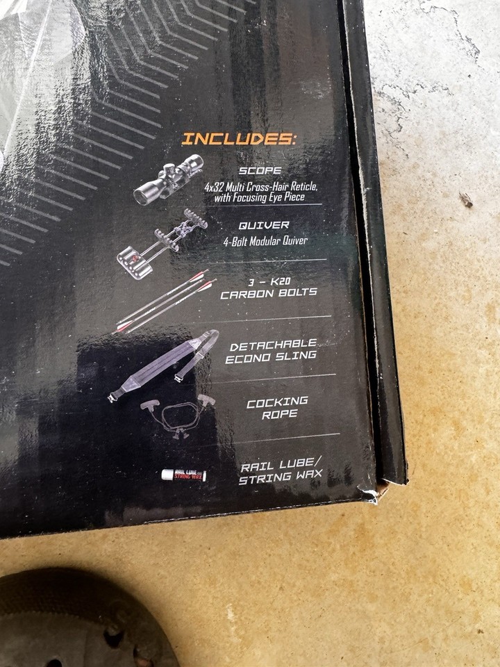 Karnage Apocalypse Crossbow 370 FPS With Scope | eBay