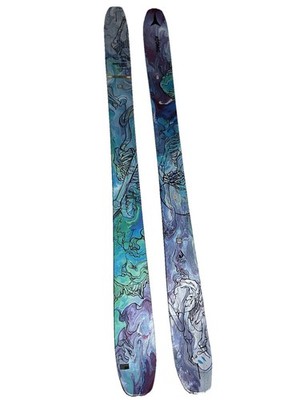 Atomic Bent Chetler 120 cm Powder Skis - Multicolor (AA0028908184 ...