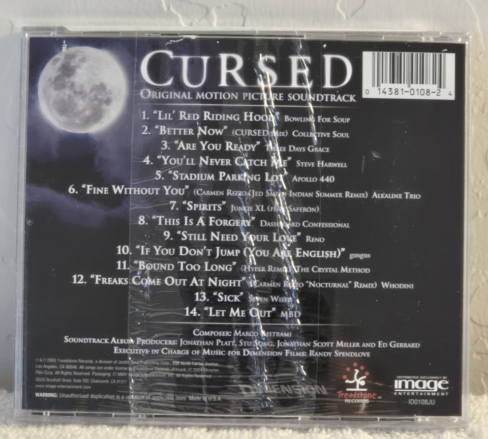 Original Soundtrack : Cursed [us Import] CD (2005) Factory Sealed | eBay