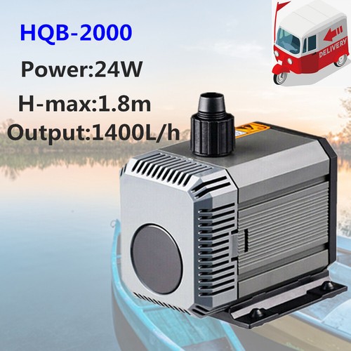 1400L/H SUNSUN Submersible Fountain Filter Recycle Water Pump Aquarium ...