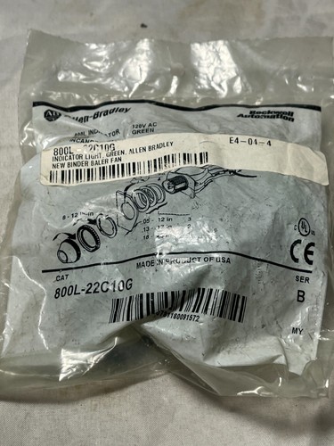 ALLEN BRADLEY Indicator Light 800L-22C10 SERIES B | eBay