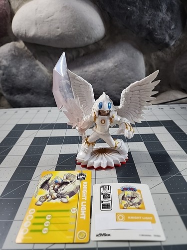 Skylanders Trap Team Master Knight Light Figure Activision 2014 With ...