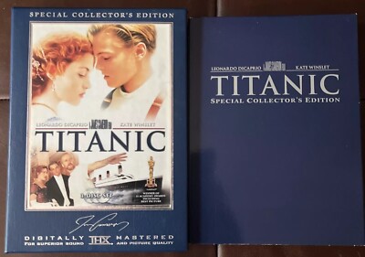 Titanic (DVD, 1997, 3-Disc Set, Collectors Edition/Widescreen ...