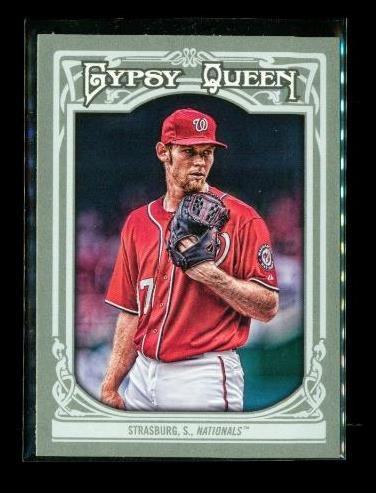 2013 TOPPS GYPSY QUEEN Baseball Trading Card #324 STEPHEN STRASBURG ...