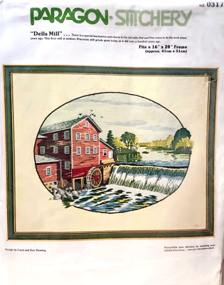 Paragon Crewel Embroidery kit - Dell's Mill" | eBay
