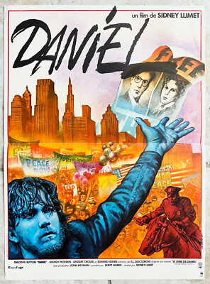 DANIEL, Affiche originale 1983, Sidney Lumet Hutton Patinkin Poster ...