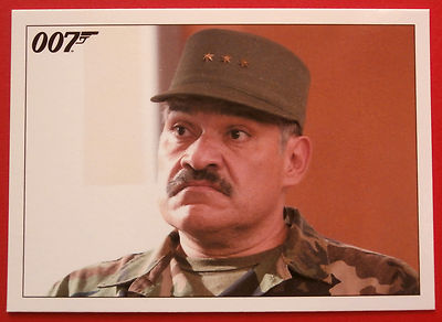 JAMES BOND Quantum of Solace - Card #072 - General Medrano Asks For His ...