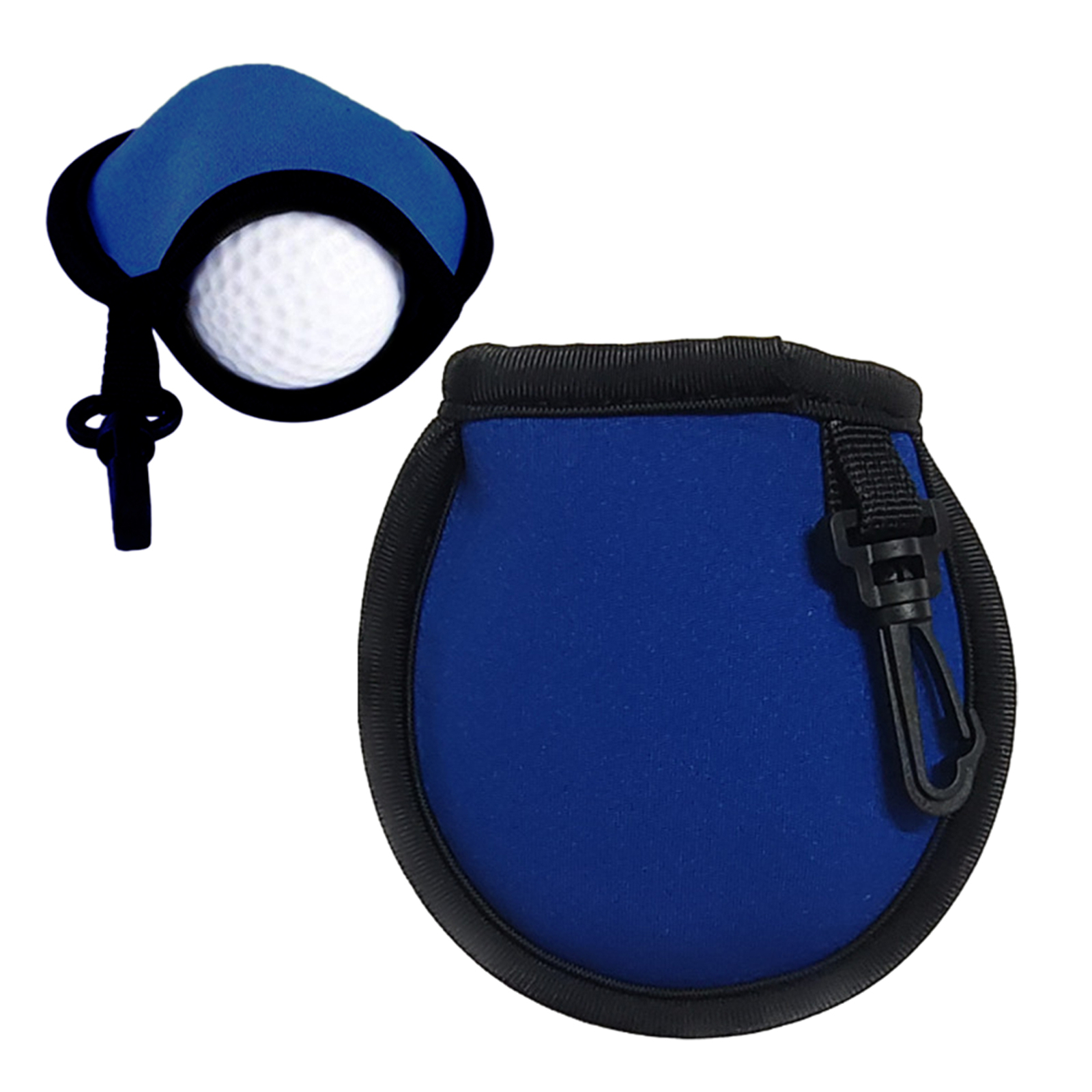 Women Men Golf Ball Cleaner Pouch With Clip Gift Washer Pocket Washable ...