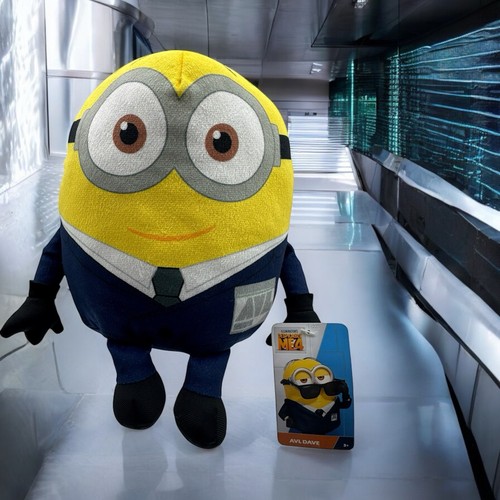 Universal **DESPICABLE ME 4 MINIONS AVL DAVE™ Plush 8 in* New w/Tag | eBay