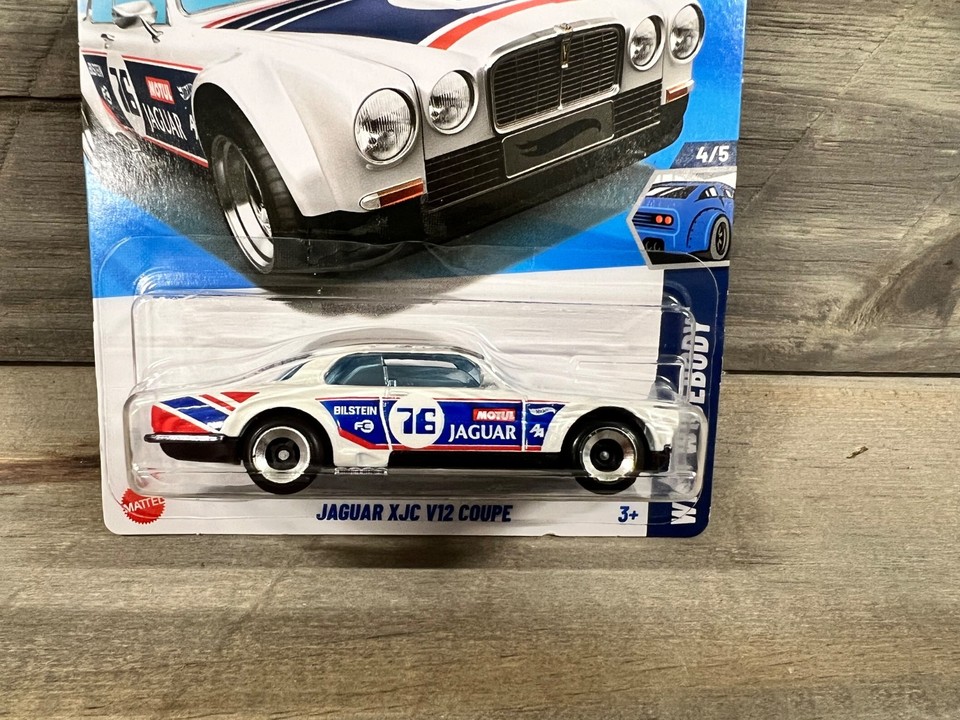 New Hot Wheels JAGUAR XJC V12 COUPE Wild Widebody White Wide Body | eBay