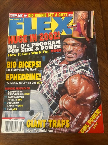 FLEX bodybuilding muscle SWIMSUIT magazine RONNIE COLEMAN & BETH HORN 1 ...