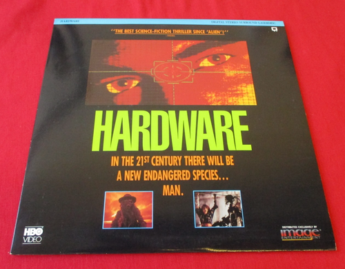 HARDWARE Laserdisc (1990) SCI-FI CYBERPUNK HORROR Richard Stanley Iggy ...