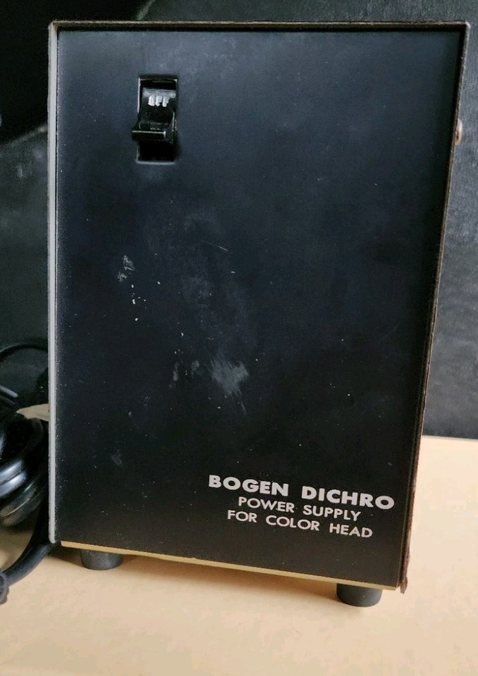 Bogen Dichro Power Supply For A Color Head Model 66 | eBay