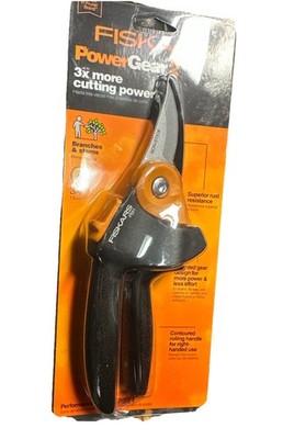 💪Fiskars PowerGear Bypass Pruner, 0.75" Cutting Capacity (P551) Brand ...