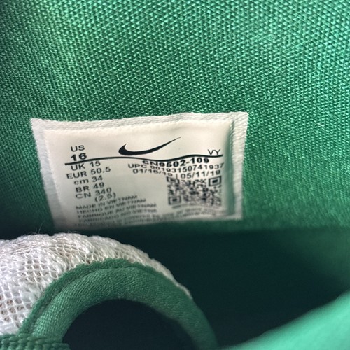 Men’s Zm Rize Nike Zoom Green Size 16 | eBay