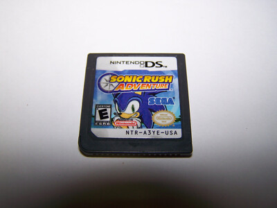 Sonic Rush Adventure (Nintendo DS) Lite DSi XL 3DS 2DS Game 10086670110 ...