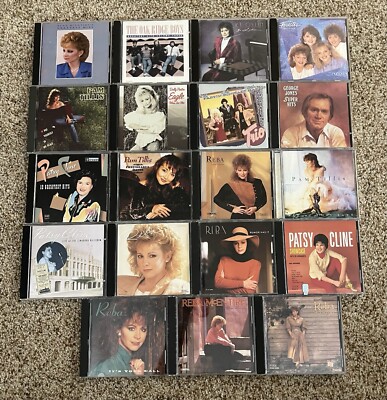 Throwback Country Music CD Lot (Reba, George Jones & More, 19 CDs) | eBay