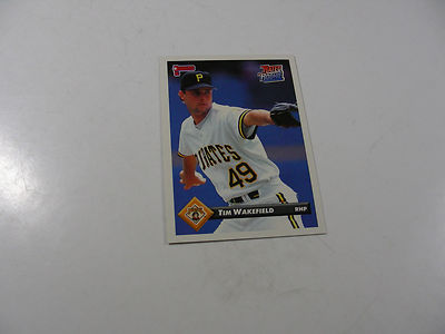 Tim Wakefield 1993 Donruss RATED ROOKIE card #61 | eBay
