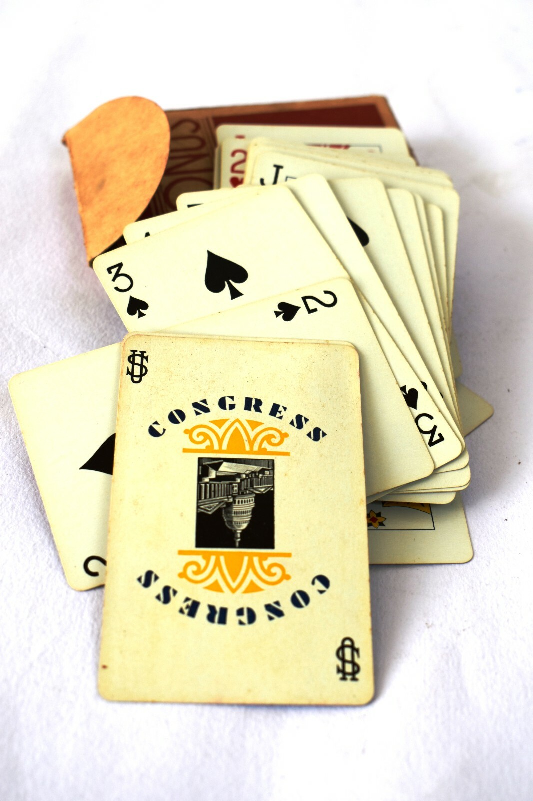 Vintage Bonus Playing Cards Deck Made In U.S.A With Original Box ...
