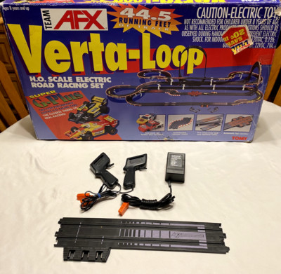 AURORA TOMY AFX HO Slot Car 15" Terminal Track/Controllers/Power Pack ...