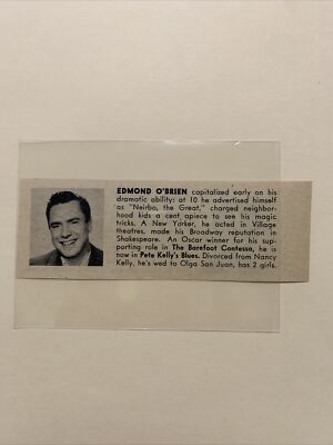 Edmond O’Brien & Sterling Hayden The Last Command 1956 Hollywood Star ...