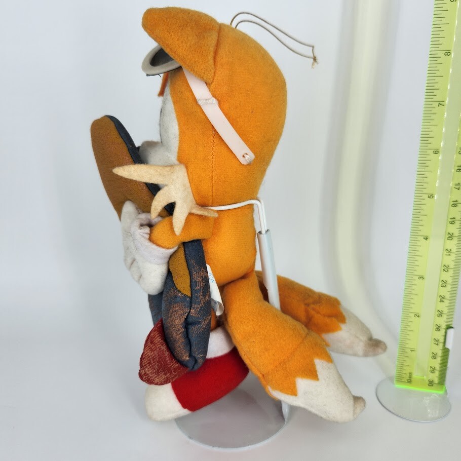 Sonic The Hedgehog Plush 1994 SEGASONIC Tails Surfboard Old Toy Japan ...