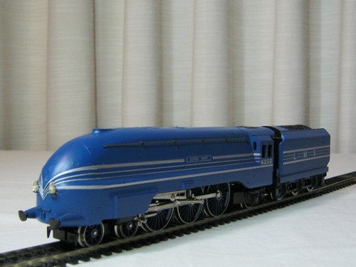 Hornby QUEEN MARY Coronation Class - LMS - Blue 6222 - OO gauge - Near ...