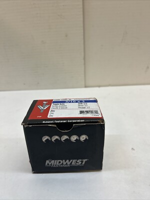 NEW MIDWEST 04089 BOX (50) 3/16" X 3" ZINC TOGGLE BOLTS WITH WINGS ...