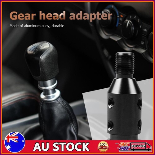 Car Manual Gear Shift Knob Adapter M12x1.25 Thread Aluminum Alloy ...