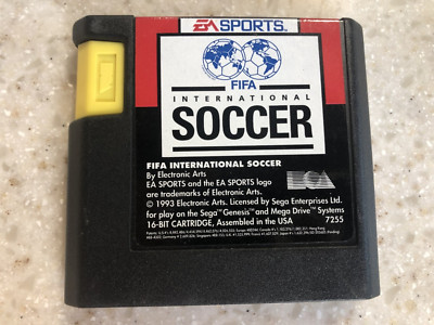 FIFA INTERNATIONAL SOCCER ORIGINAL SEGA GENESIS GAME CARTRIDGE ONLY NES ...