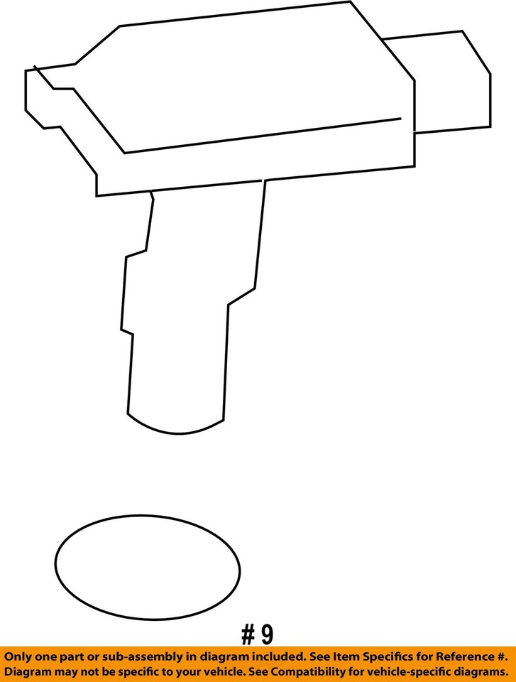 MITSUBISHI OEM 14-24 Eclipse Cross Air Intake-Air Mass Sensor 1525A052 ...