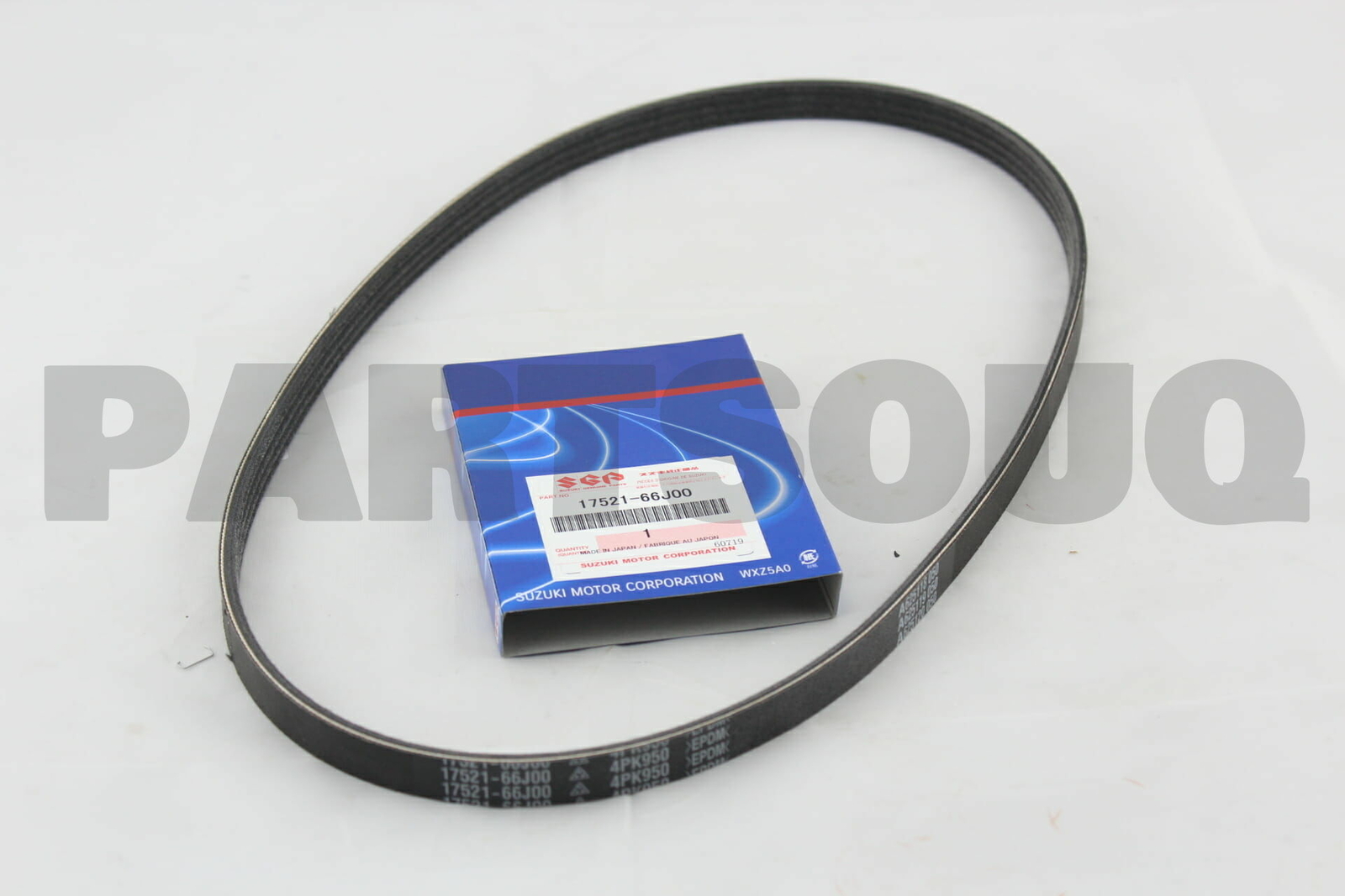 1752166J00 Genuine Suzuki BELT, WATER PUMP (4PK950) 17521-66J00 | eBay